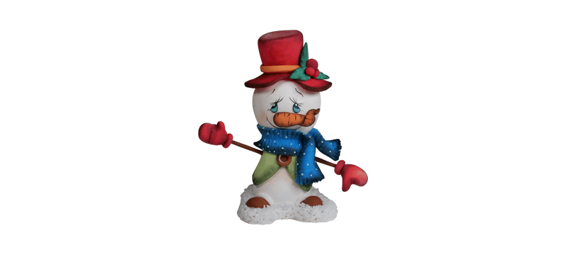 Snowman - Fondant Cake Topper Tutorial - Fondant Academy